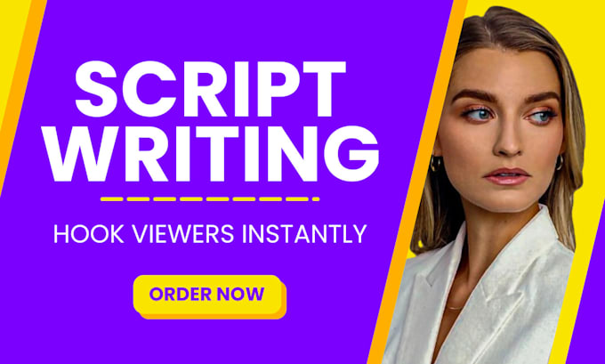 Write a persuasive script for your youtube video or vsl by Nero_design9 | Fiverr
