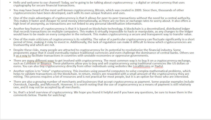 Write youtube scripts for your video by Killer_71829 | Fiverr