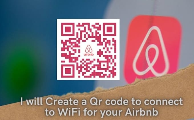 Create a qr code to connect to wifi for your airbnb by Georgepandis764 ...