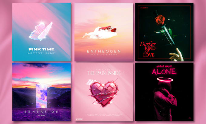 Design a professional and unique album cover for you by Jameshiri | Fiverr