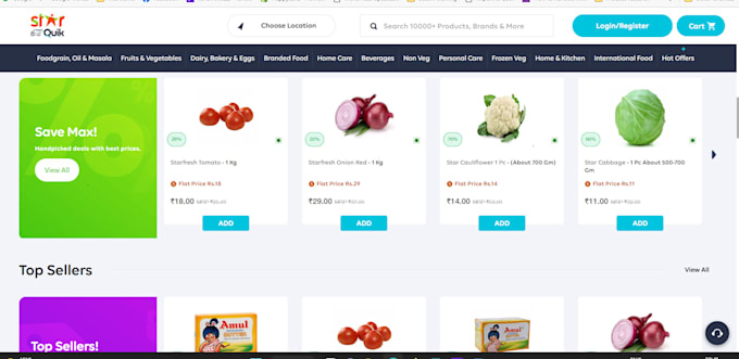 Create online grocery store on shopify, grocery website by Rahulbaheti ...