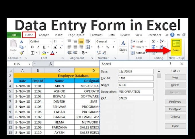 Do excel data entry,office suite, copy paste etc by Smmujahids | Fiverr