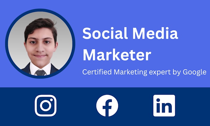 Be your social media marketer by Rivaansharma | Fiverr