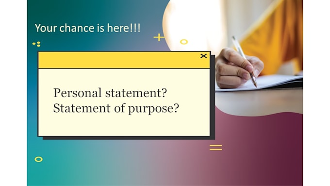 Edit your personal statement and statement of purpose by Edmonngetich ...