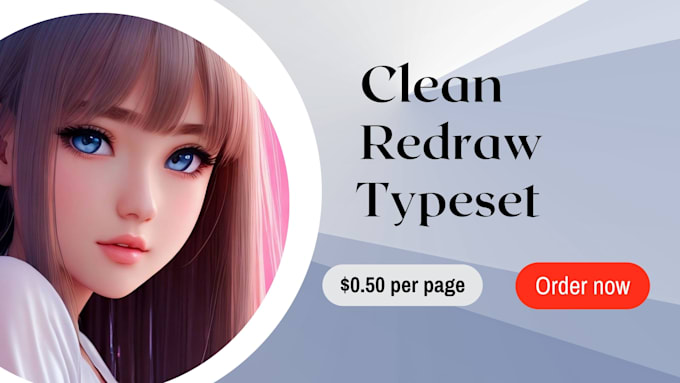 Translate, clean, redraw and typeset manga, manhwas, webtoons, or ...