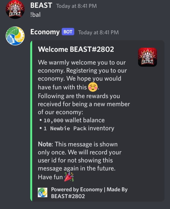 Make A Javascript Discord Bot By Adityaagarwa140 Fiverr