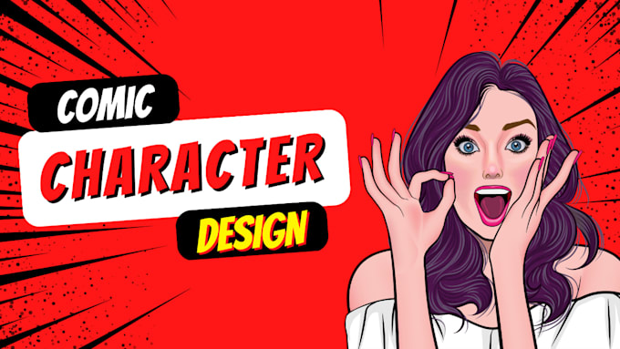 Do comic character design by Johnstocker | Fiverr