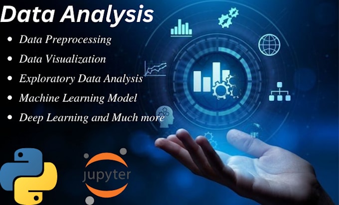 Python is used for data analysis and visualization tasks by Noorulhassan_ai | Fiverr