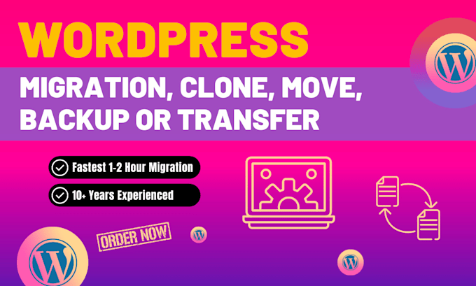 Migrate your wordpress website, transfer, backup in 1 hour by Baki10 | Fiverr