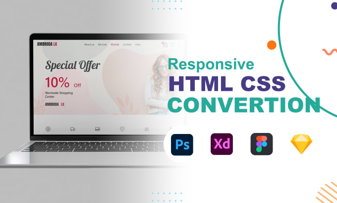 Do An Outstanding Web Design Html Css Javascript Responsive By Frodev Fiverr