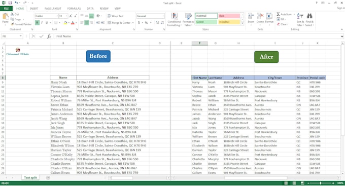 Do ms excel data entry, data cleaning and formatting by Mubashirislam77 ...