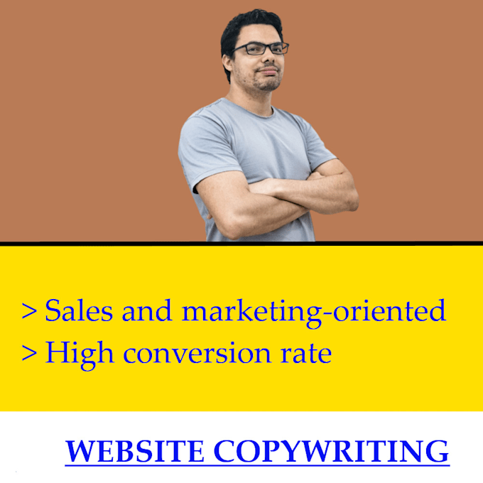 Do website copywriting to increase your conversion rate by Aquabluex1 | Fiverr