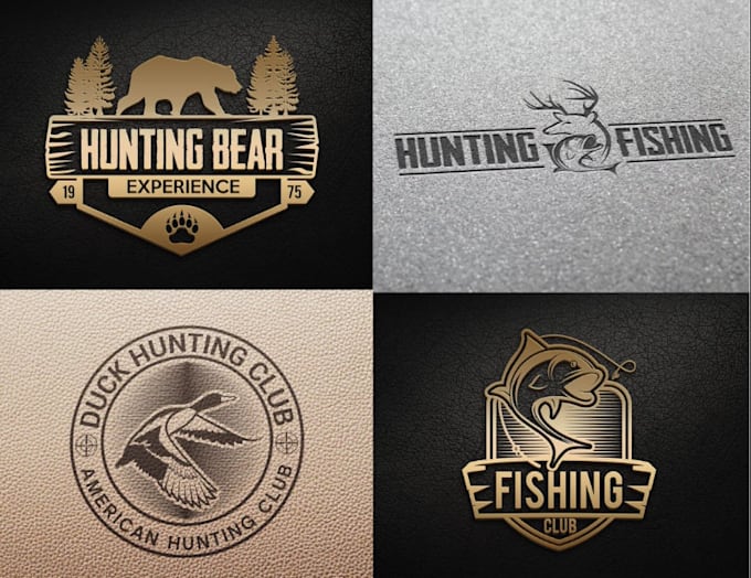 Make creative fishing and hunting,mountain,climbing logo by Max_hood5 ...