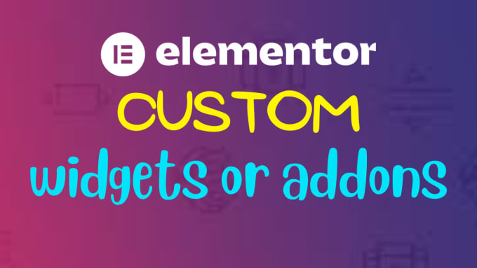 Create custom elementor widgets by Tawhidhasan2244 | Fiverr Create custom elementor widgets by Tawhidhasan2244 | Fiverr