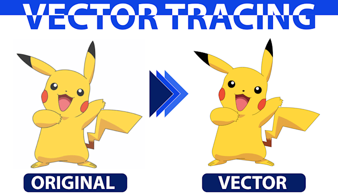 Trace vector, vectorize logo, convert raster to vector by Luovasoft | Fiverr