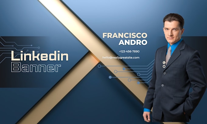 Design a custom linkedin banner for your business page or profil by ...