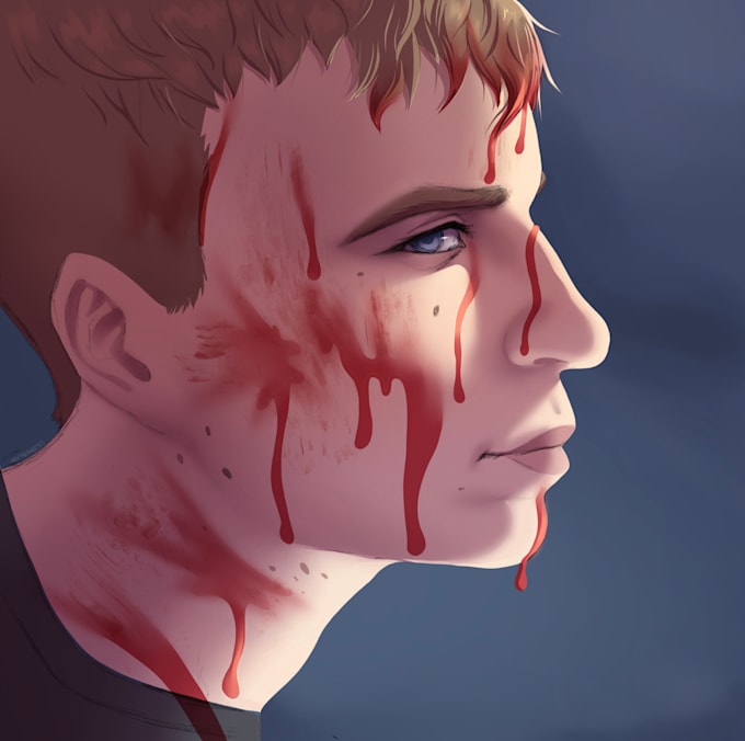 Draw your character fully rendered by Hauntmuskie | Fiverr