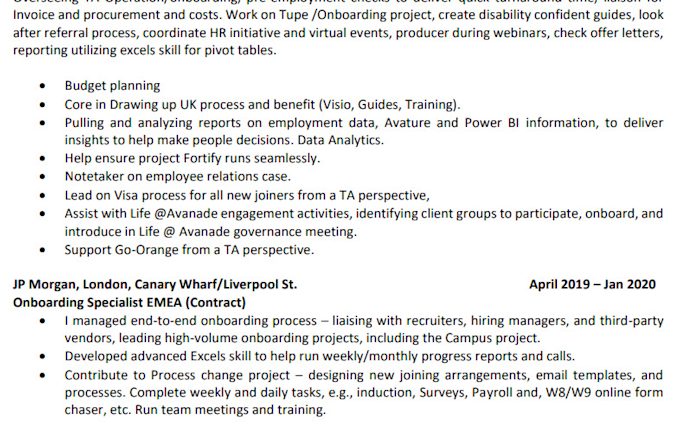 Edit cvs and cover letters, tell your story and sell your purpose by ...