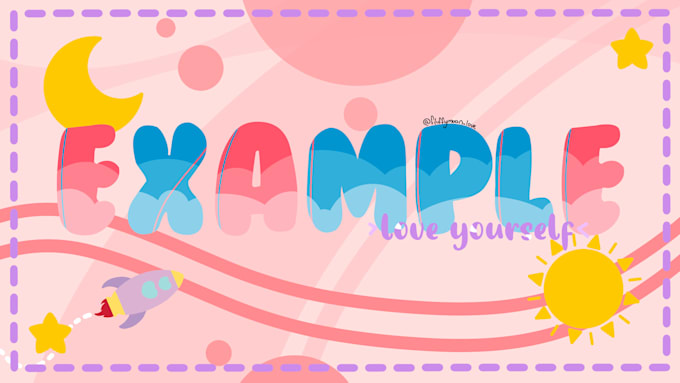 Draw you gfx work for your server by Fluffynetic_luv | Fiverr