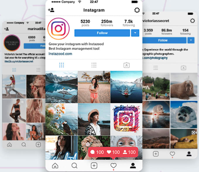 Create an intelligent instagram bot that will like, follow, unfollow ...