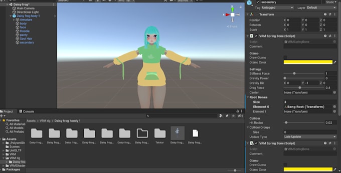 Make your character into a vrm model by Jthegamer7 | Fiverr