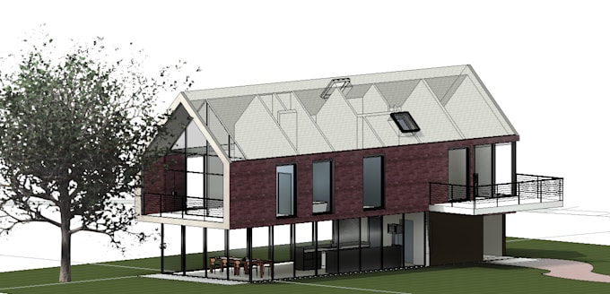 Create revit 3d model and drawings by Anashafeez483 | Fiverr