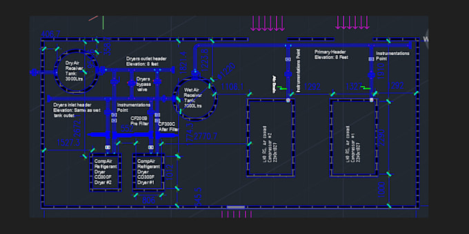 Create piping 2d layout and isometric drawings on autocad by Adeel2751 ...