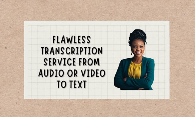 Provide accurate transcripts for any video and audio in 24 hours by ...