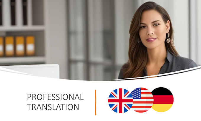 Provide professional english to german translation services by Crtvxprt ...
