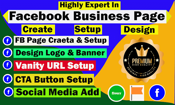 Create and setup facebook business page professionally by Syed33503 ...