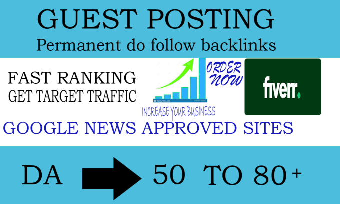 Guest posting on high quality websites by Alkhairgroup | Fiverr Guest posting on high quality websites by Alkhairgroup | Fiverr