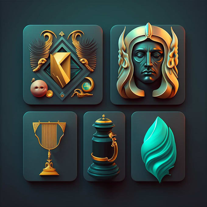 Transform your brand with a stunning custom icon set by Rorsachz | Fiverr