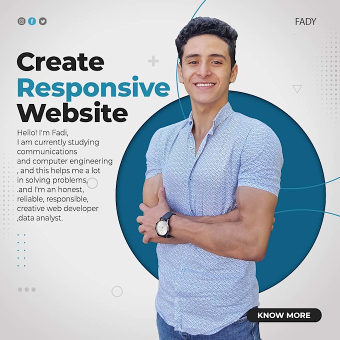 Design and develop a responsive website by Fadynader03 | Fiverr
