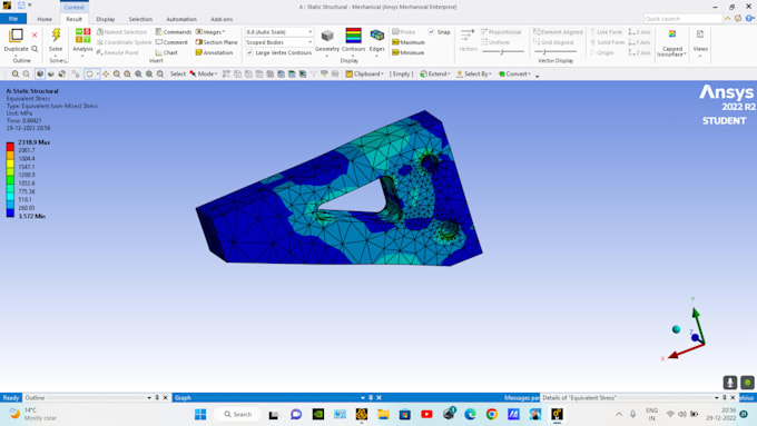 Do ansys fea, structural analysis simulation, 3d modeling by Paransonowal | Fiverr