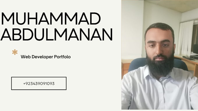 Develop front end of your website by Theabdulmanan | Fiverr Develop front end of your website by Theabdulmanan | Fiverr