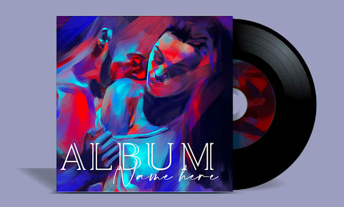 Design intimate, eye catchy album cover artwork for your romantic album ...