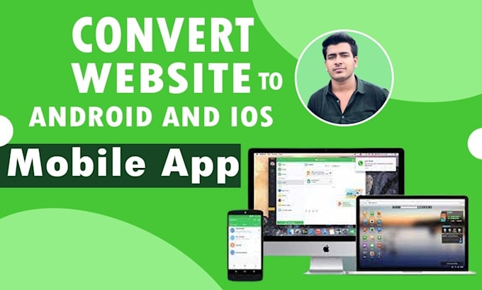 Convert your website to an android and ios apps by Newanhaj | Fiverr