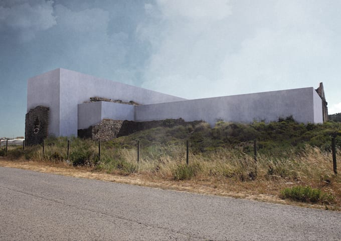 3d exterior render, diagram render through photoshop by Puiumihai | Fiverr