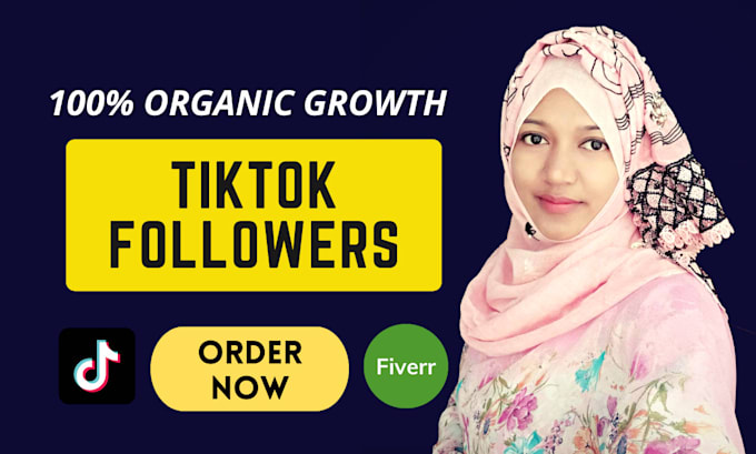 Do super fast organic tiktok followers growth by Soya_ig_expert | Fiverr