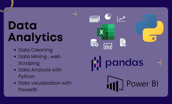 Do data analysis, business analytics, excel data analysis and web analysis by Maryamchaudhry ...