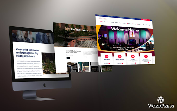 Create or design a modern professional wordpress website by Prowestagency | Fiverr