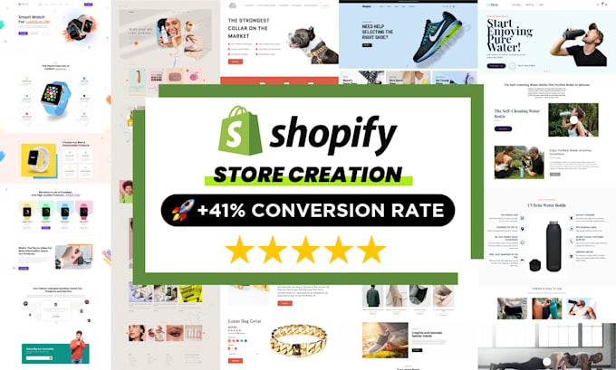 Design and build a branded shopify store for your product by ...