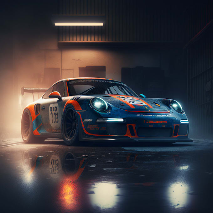 Create a car wallpaper with ai and photoshop by Pygzdzn | Fiverr
