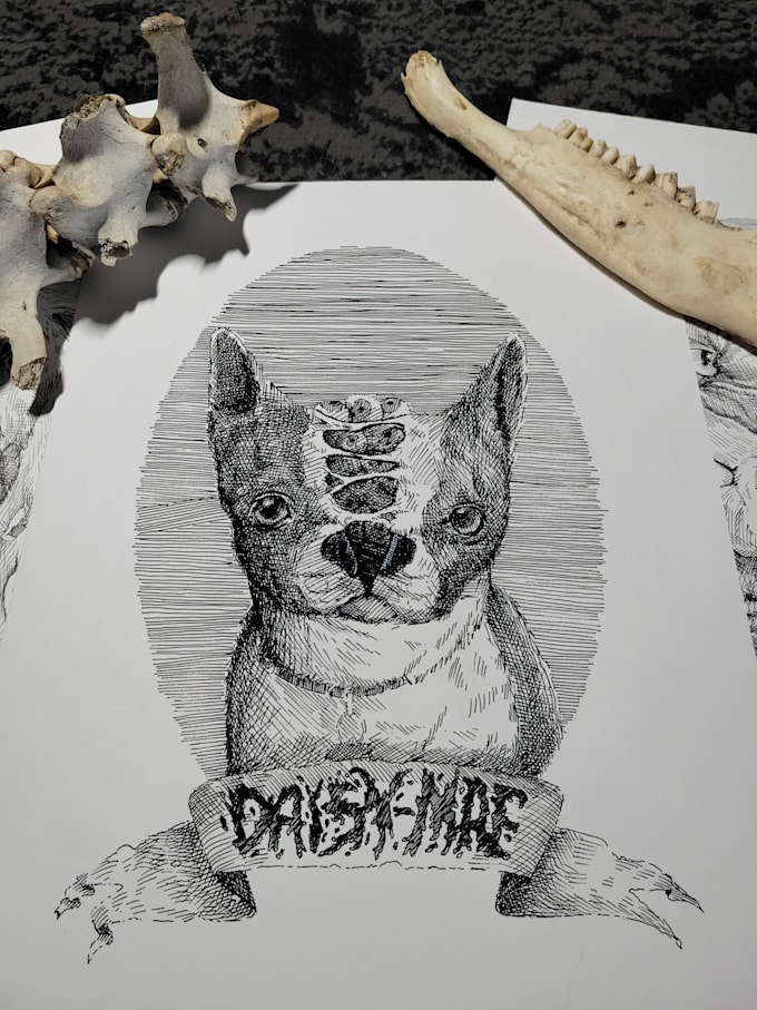 Create dark and twisted portraits of your pets by Coltonjlavely | Fiverr