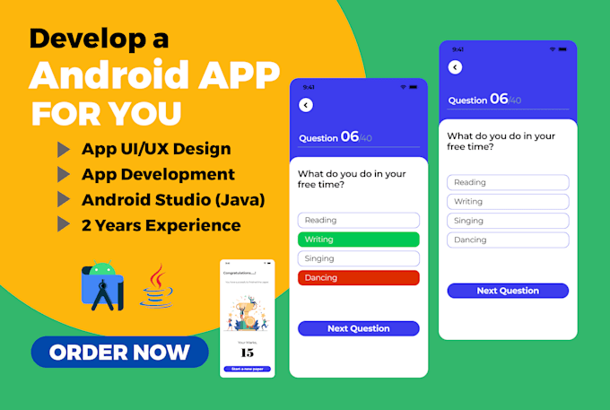 Design and develop android apps in android studio by Harshahandcraft ...