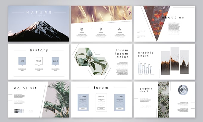 Design impressive and animated powerpoint presentation by Burisign | Fiverr