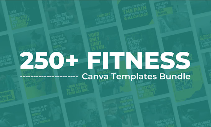 Deliver canva bundle pack for fitness and gym by Godhanimilan123 | Fiverr