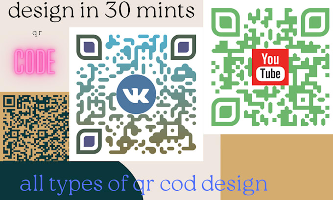 Create professional qr code generator with logo in 2 hours by Msaleemo1 ...