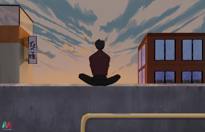Draw anime background, cartoon in any style by Fuse_studio7 | Fiverr