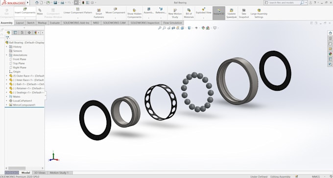 Design mechanical solidworks models by Damitha97 | Fiverr